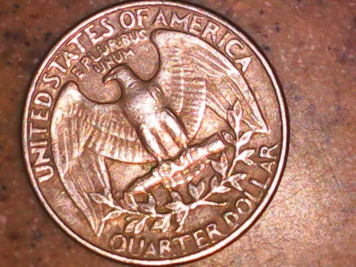 1982-P Washington Quarter Errors on Coin Edge - Etsy