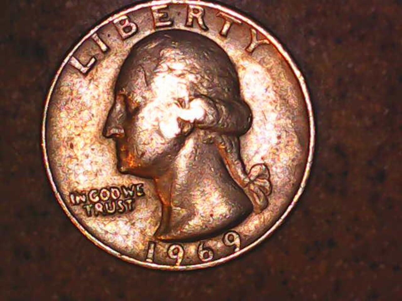 1969 Washington Quarter No Mint Mark - Etsy