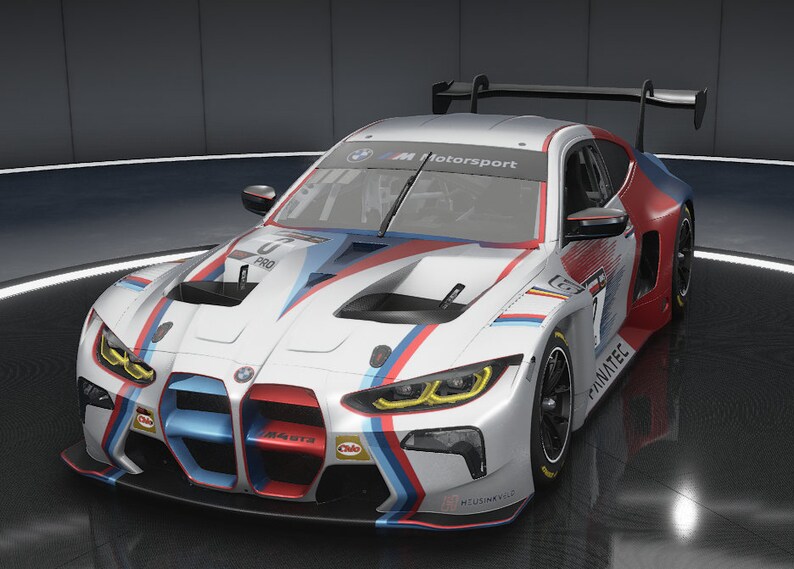 BMW M4 GT3 Livery for Assetto Corsa Competizione M Pack - Etsy