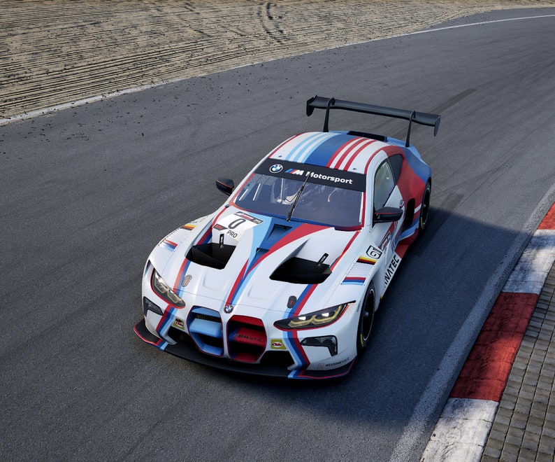 BMW M4 GT3 Livery for Assetto Corsa Competizione - M Pack - Etsy