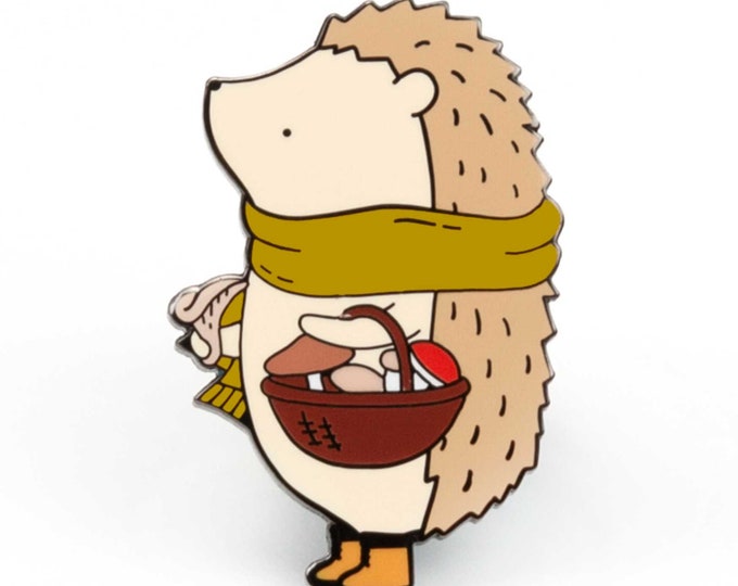 Henrietta Mushroom Forager Pin - Etsy
