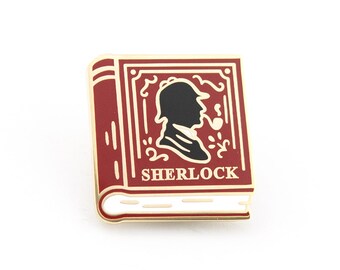 Sherlock Pin - Etsy