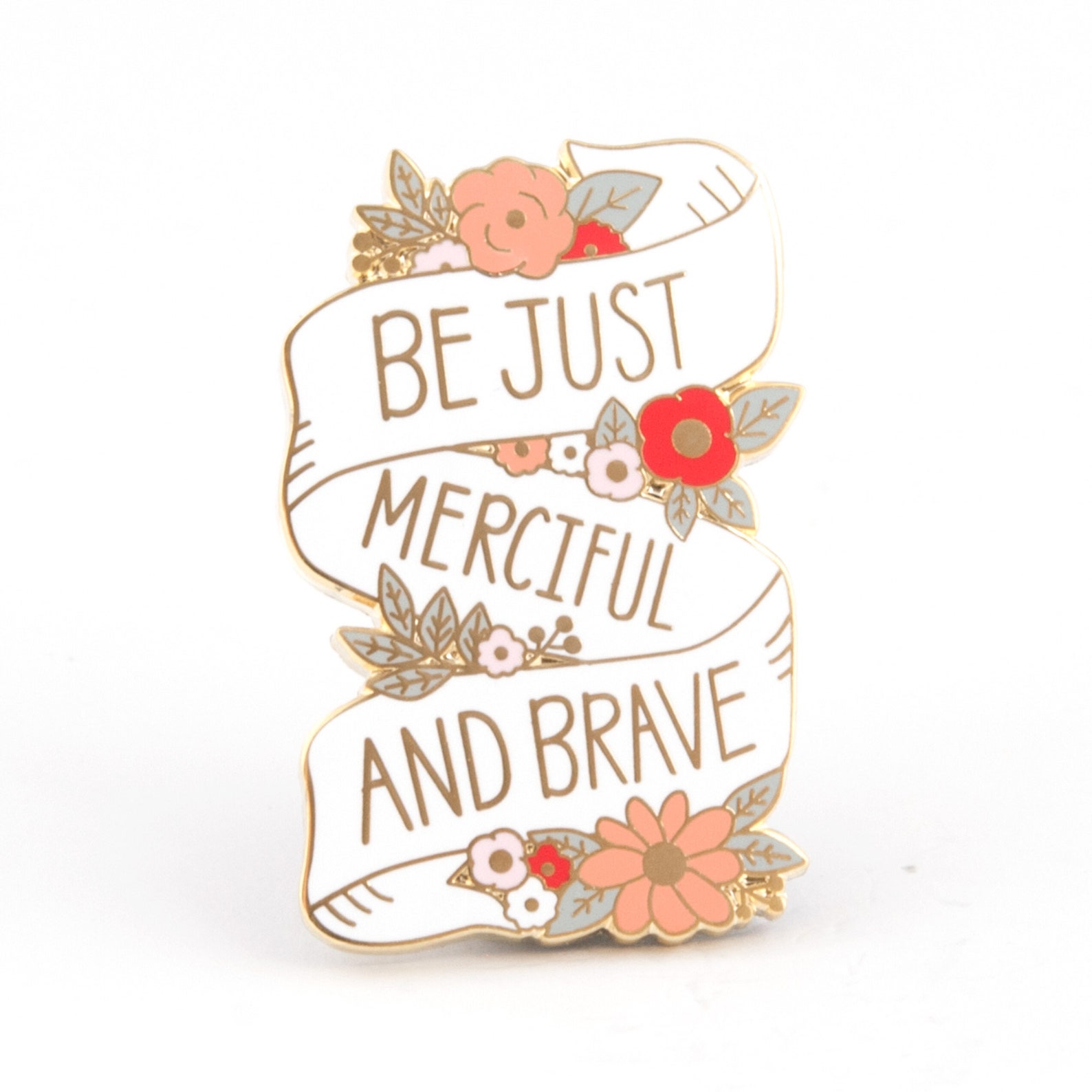 Be Brave Enamel Pin Narnia Pin Lapel Pin Enamel Pins - Etsy