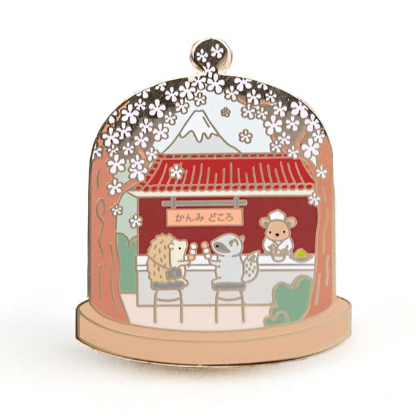 Japanese Enamel Pin - Etsy