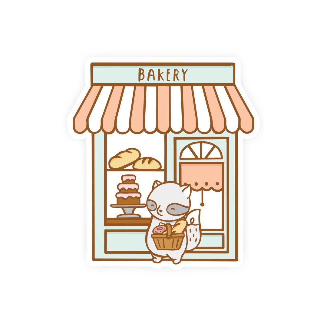 Brambleberry Bakery Vinyl Sticker - Etsy