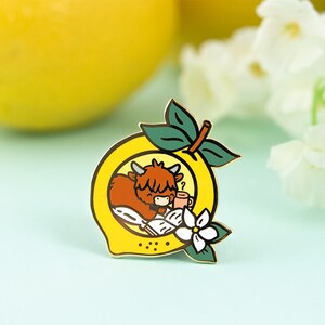 Lemon Corner Pin - Etsy