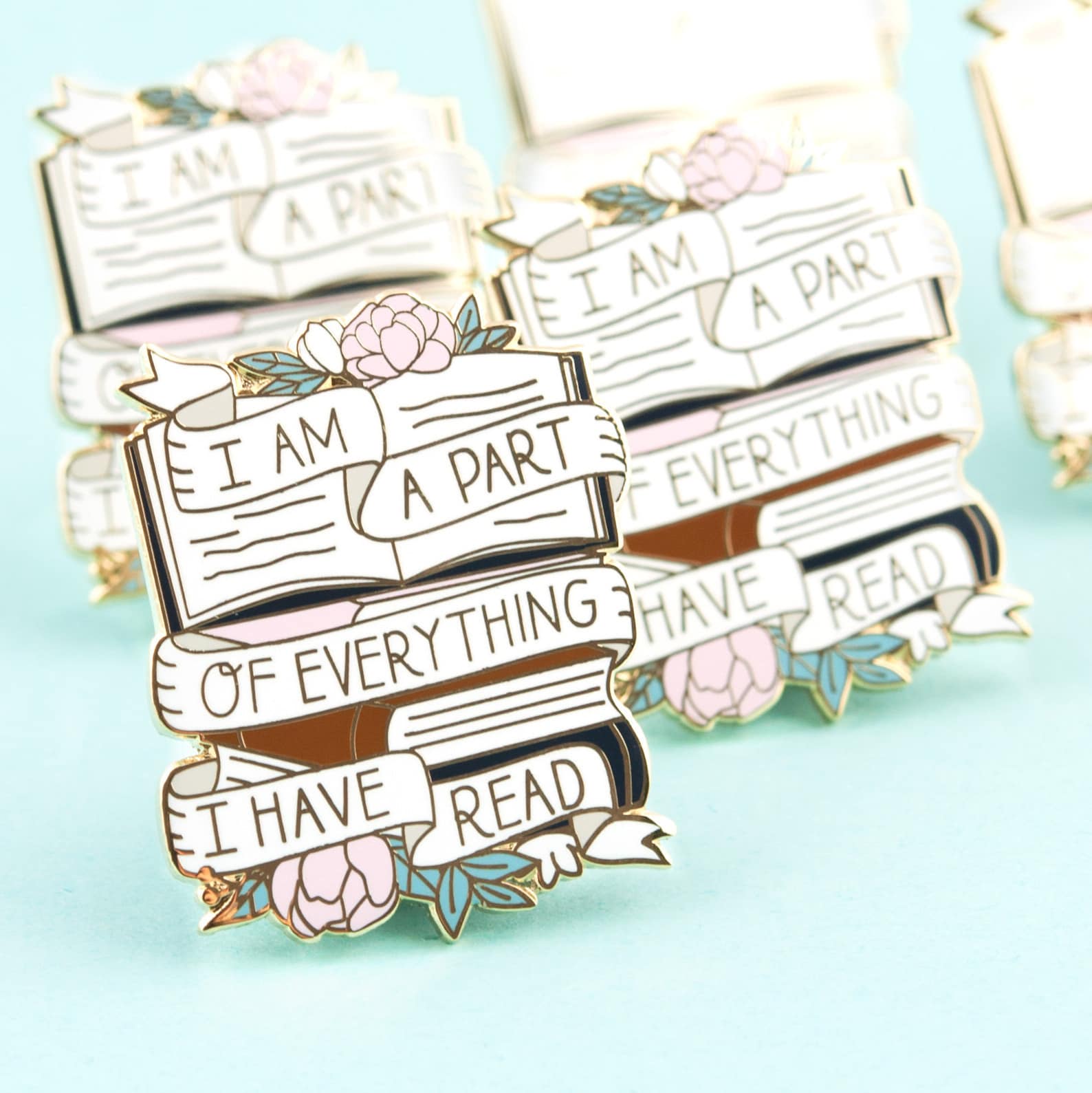 Book Lover Pin Book Enamel Pin Cute Enamel Enamel Pins - Etsy