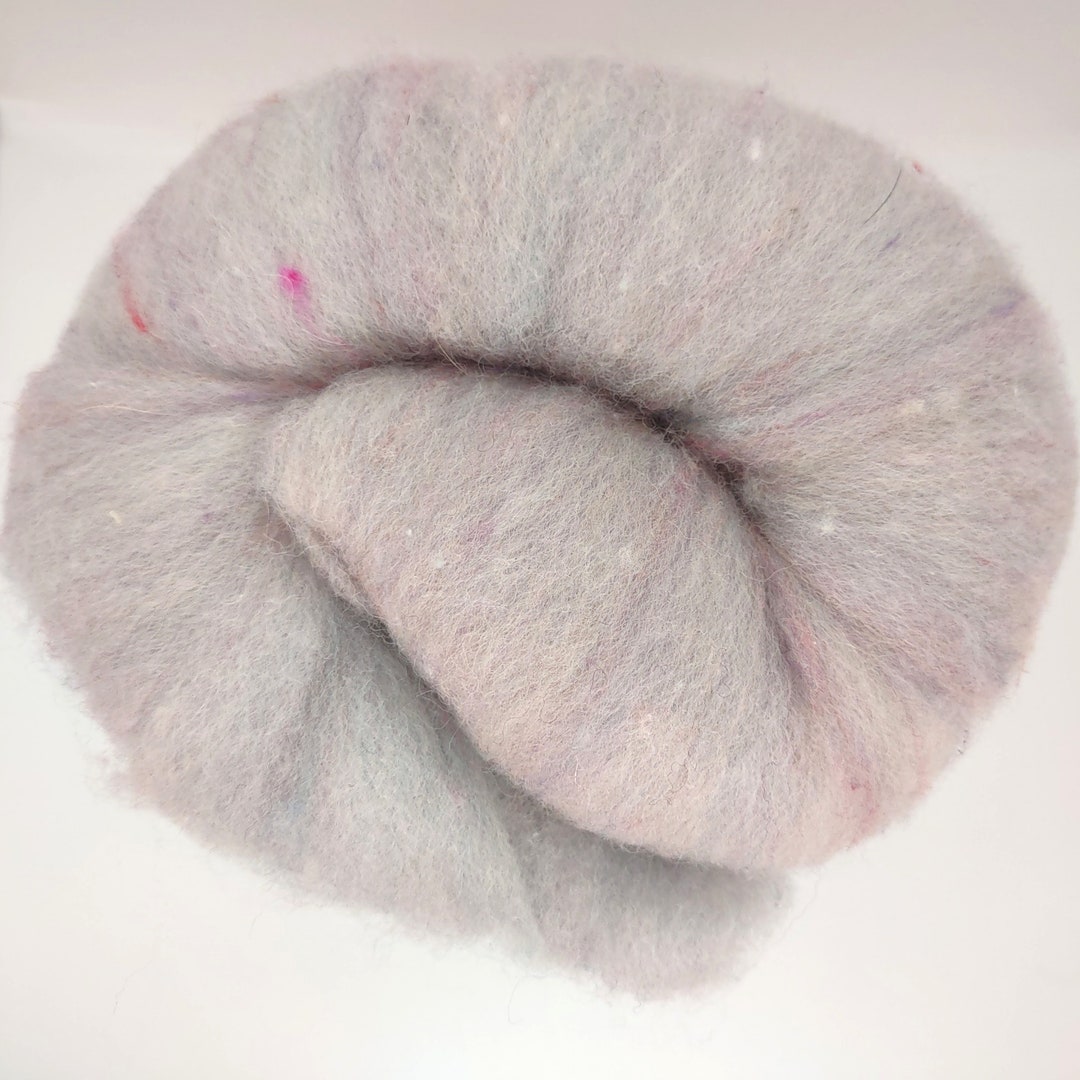 Daphne Corriedale Wool Roving With Angora Bunny Fiber - Etsy