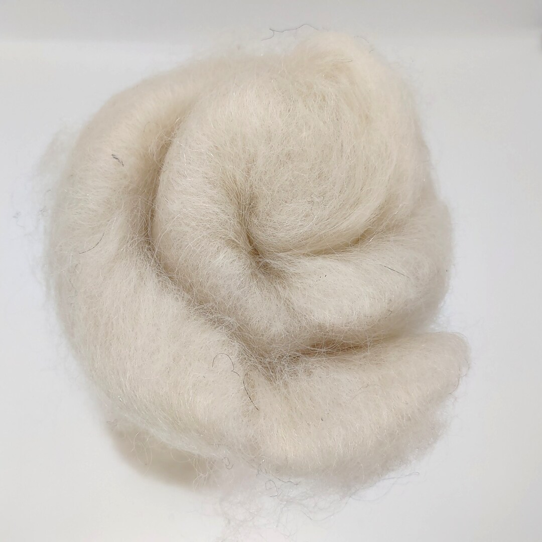 Angel Wings Wensleydale Wool Roving - Spinning - Etsy