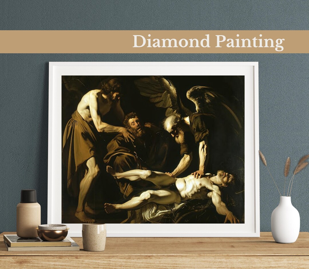 Diamond Painting: the Sacrifice of Isaac, DIY Rhinestone Art, Easy DIY ...