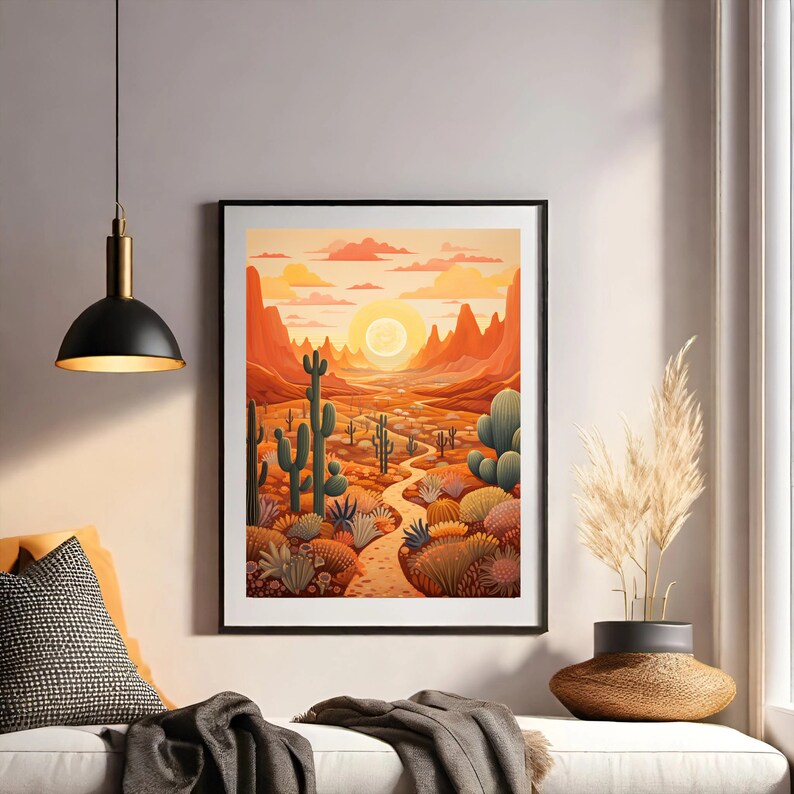 Bohemian Desert Dream Diamond Painting Kit,gem Art Kits for Adults and ...