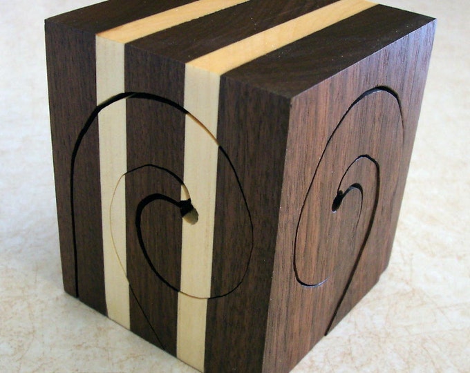 Brain Teaser Block Puzzle - Etsy