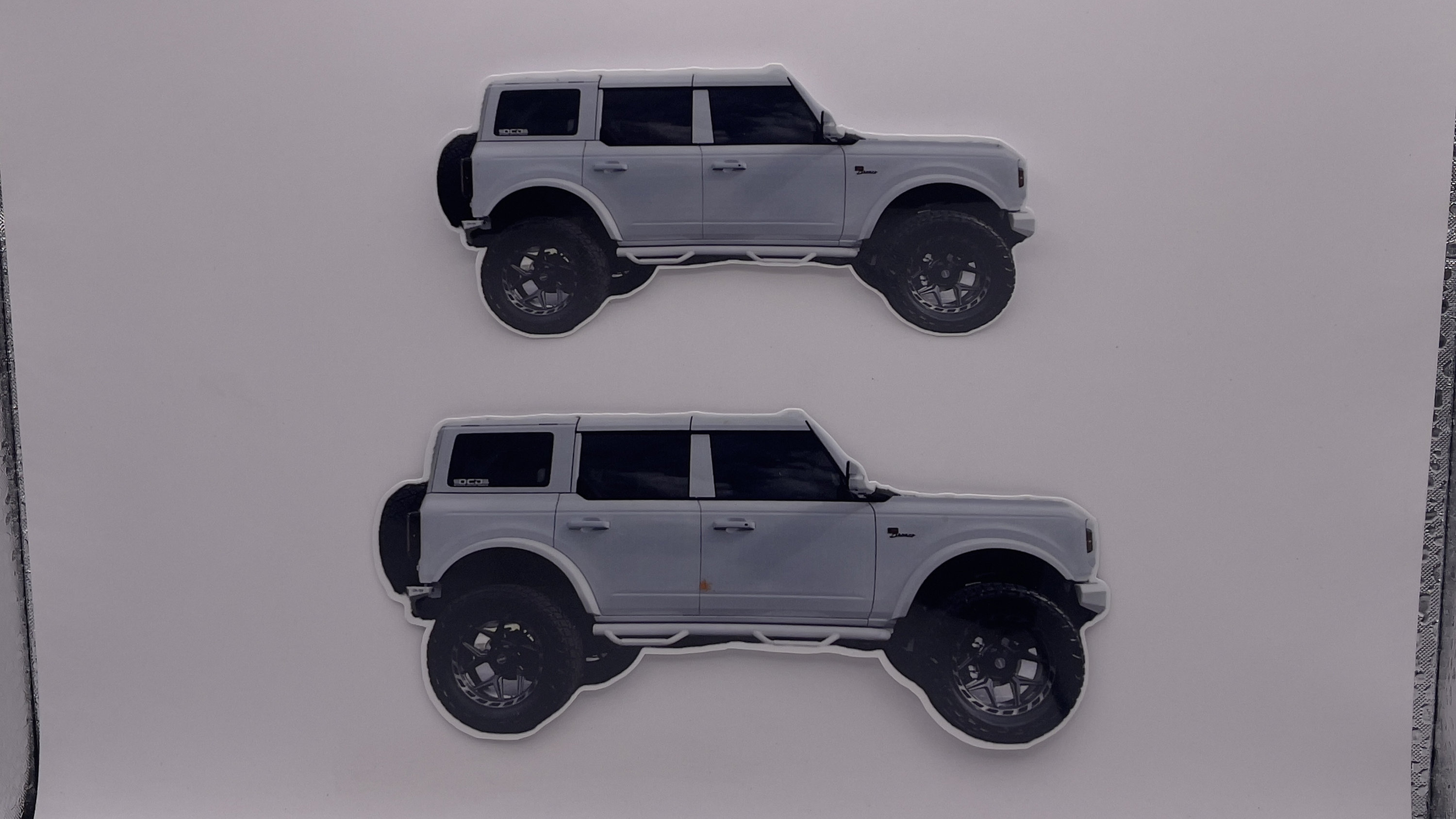 New Ford Bronco Vinyl Sticker Set of 2: Waterproof Decal, Bronco Sport ...