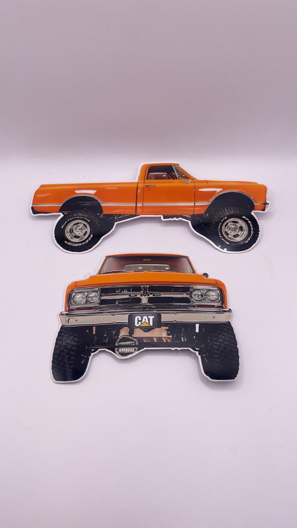 Vintage Lifted GMC Truck Vinyl Sticker Set of 2: Waterproof Decal, GMC ...