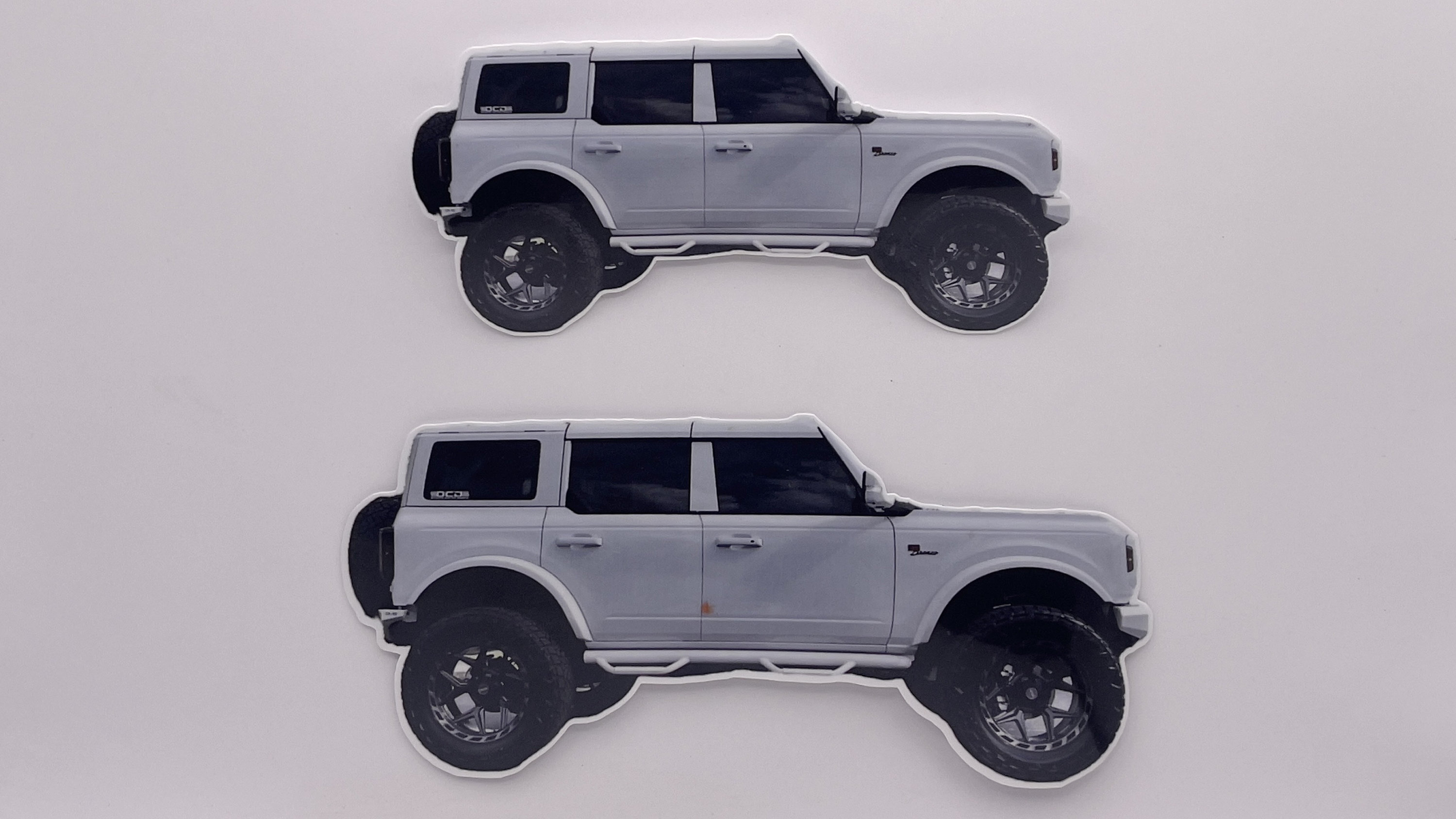 New Ford Bronco Vinyl Sticker Set of 2: Waterproof Decal, Bronco Sport ...