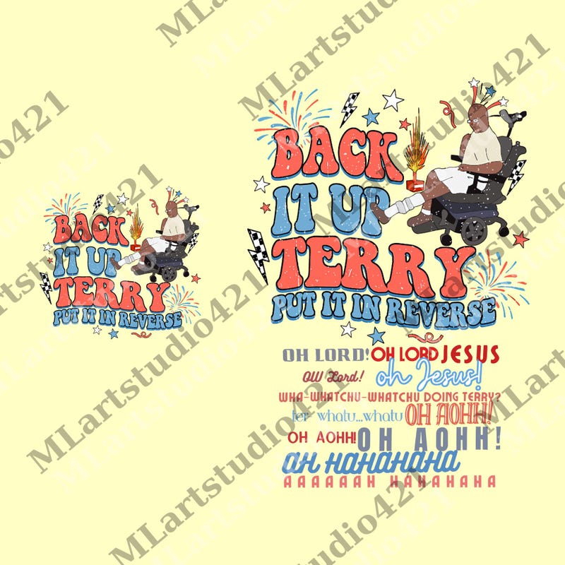 Back It up Terry Svg - Etsy