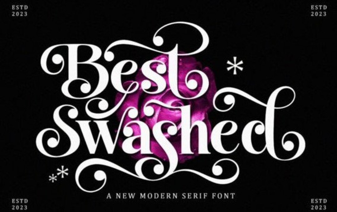Best Swashed Font, Handwritten Font, Calligraphy Font, Chunky Font ...