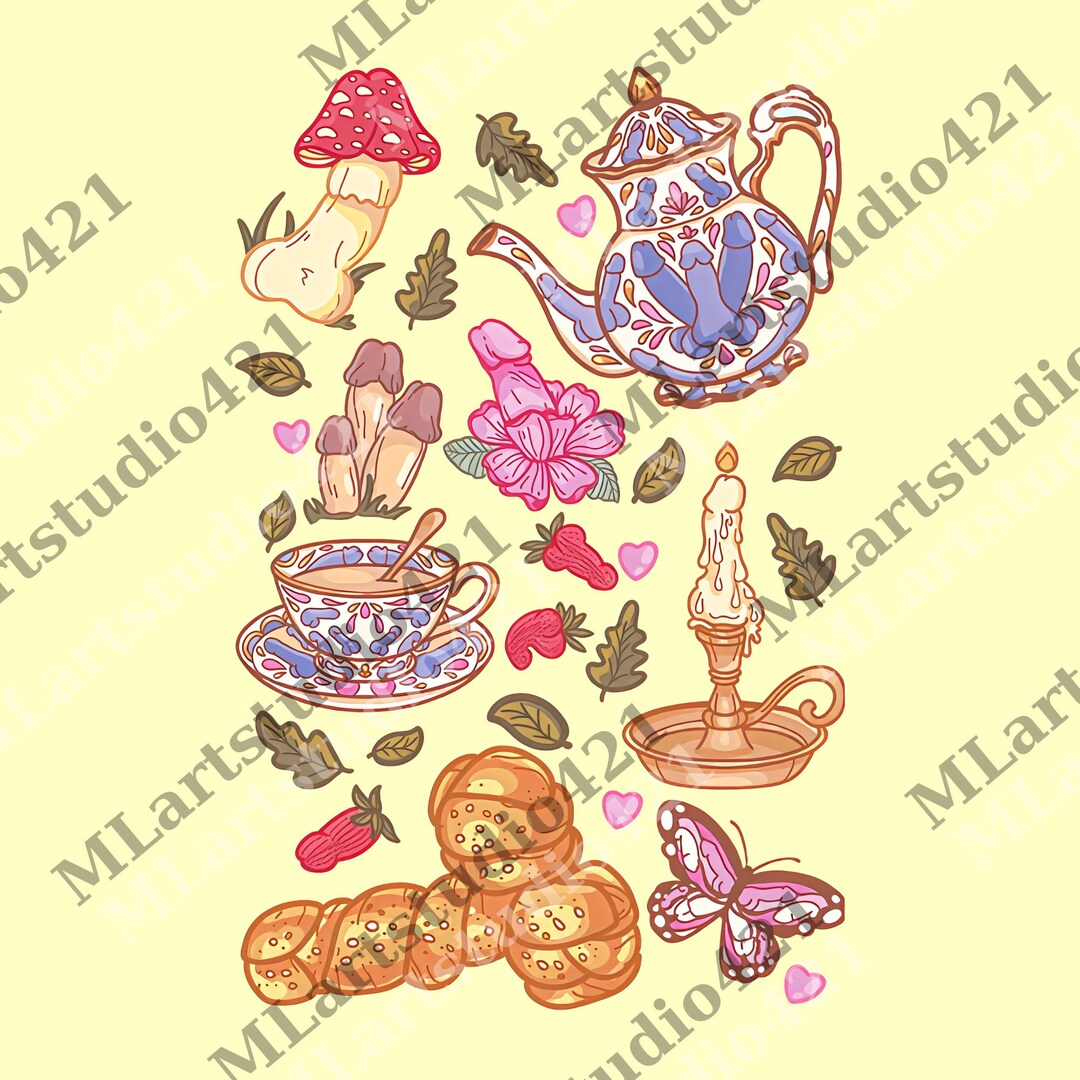 Cottagecore Peens Png, Naughty & Funny Penis Joke Png, Cheeky Adult ...