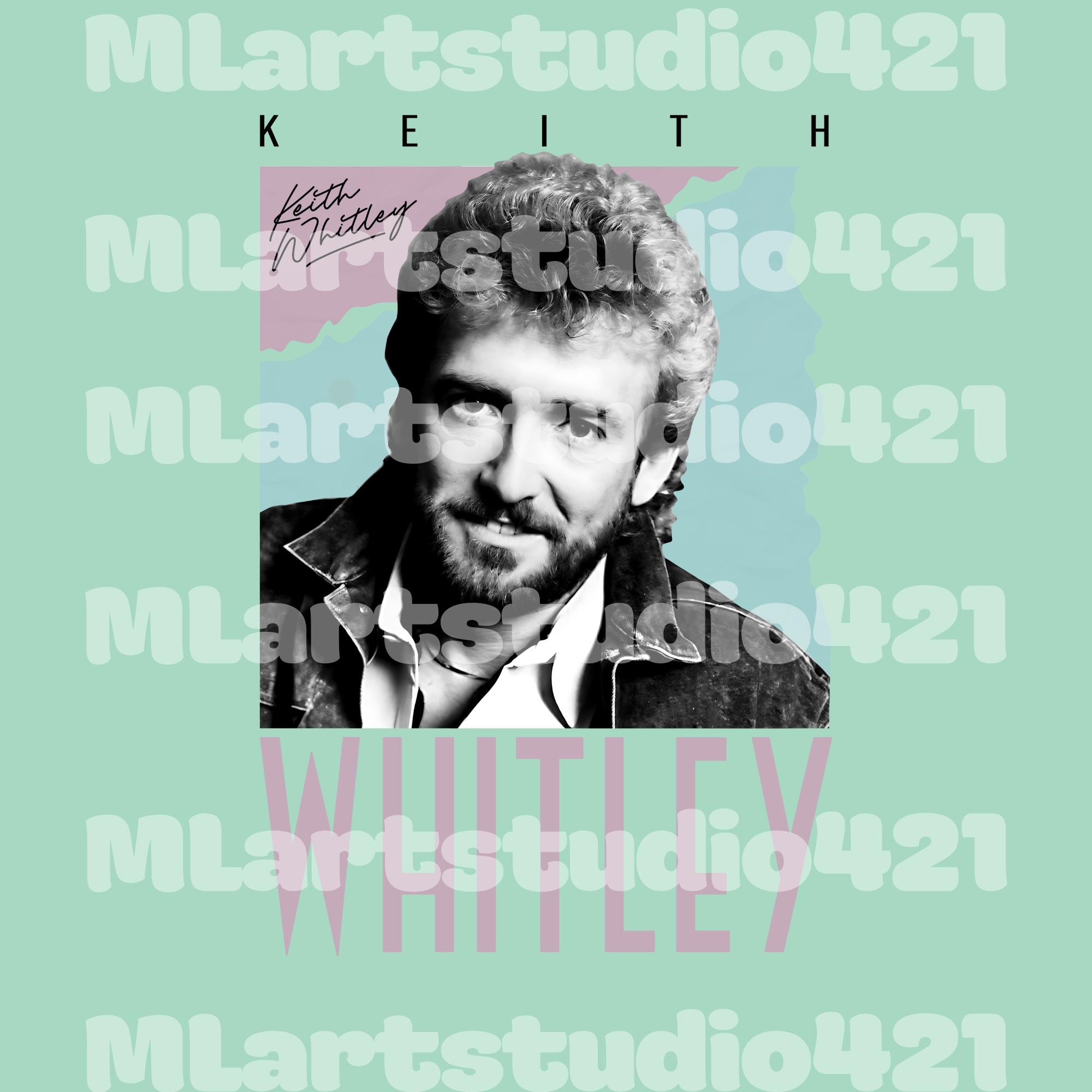Vintage Keith Whitley PNG, Music Legend PNG, Classic Country PNG, Keith ...