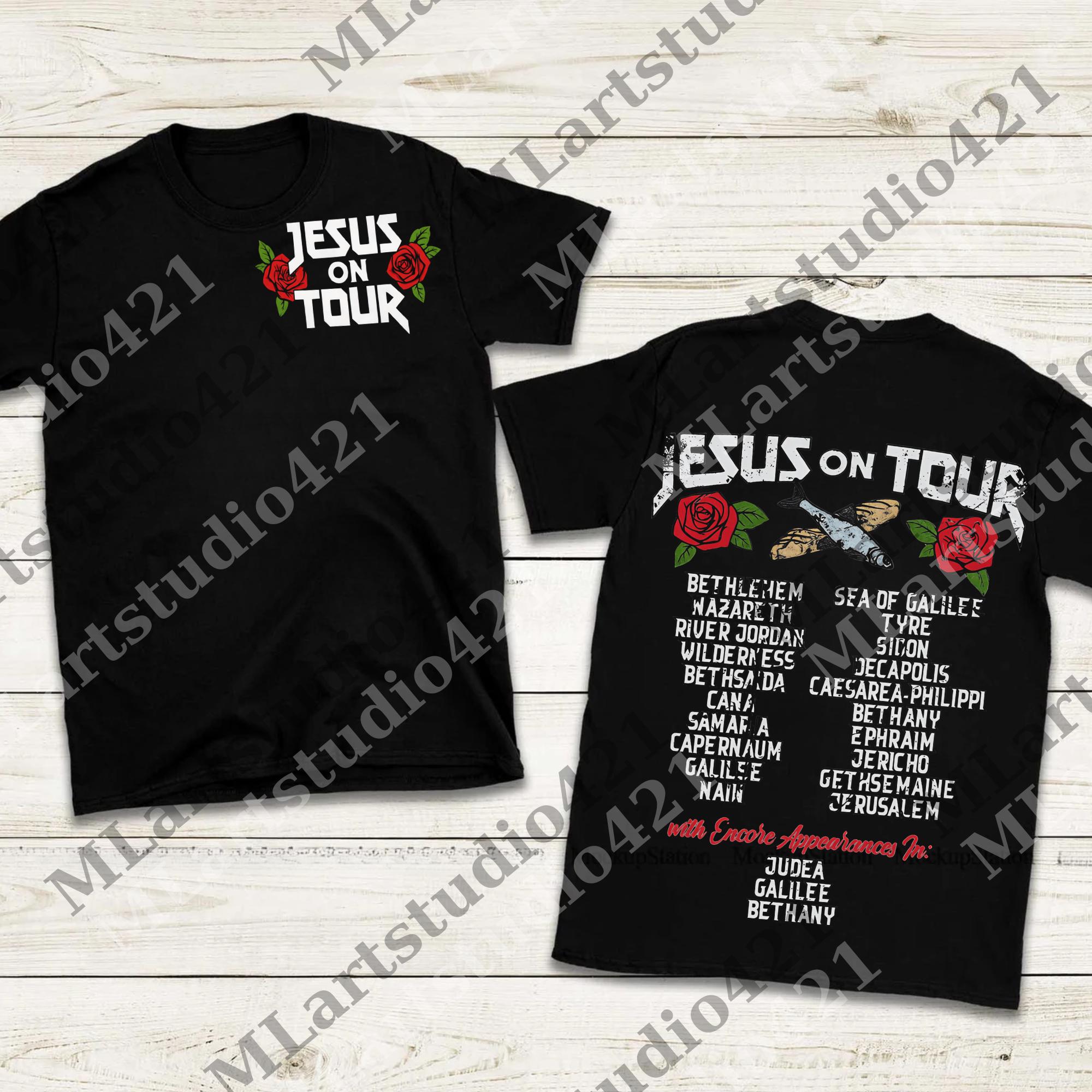 Jesus World Tour Shirt Jesus is King Png, Christian Png, Christian ...