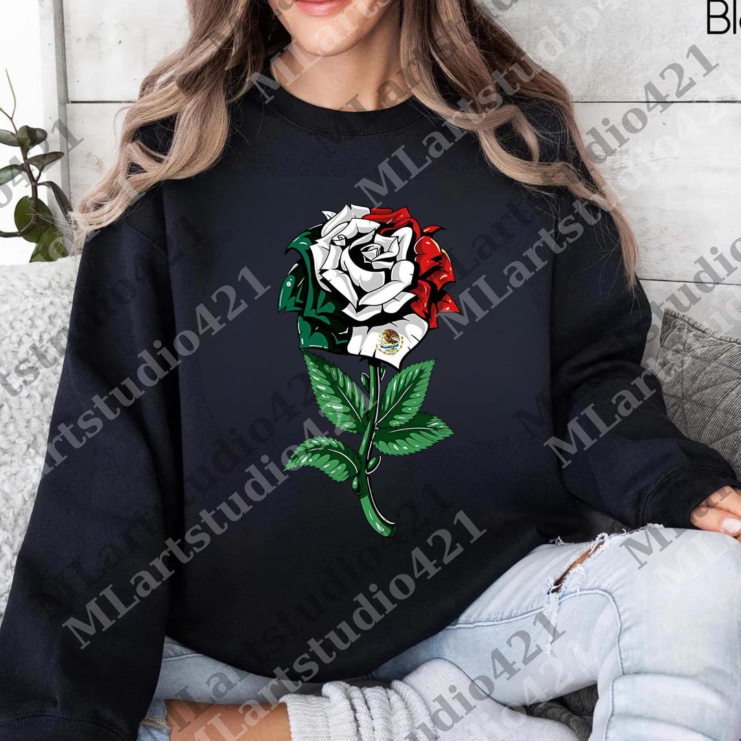 Mexican Rose Mexico Flag Mexican Png, Mexicana Rose Digital, Mexico Png ...