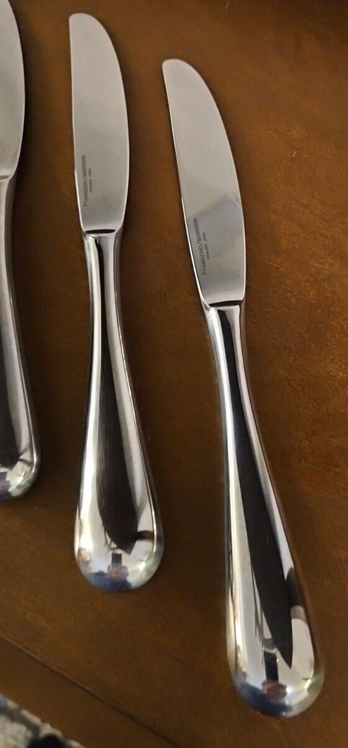 Yamazaki Morrison Median Satin Set of 4 Dinner Knives Stainless 9 1/4 ...
