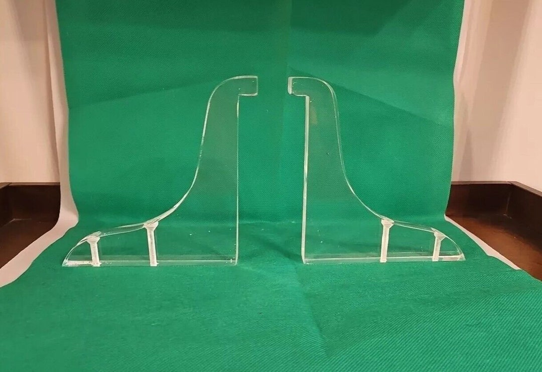 Retro Vintage 12 Lucite Wall Shelf Brackets Mid Century Modern Mcm ...