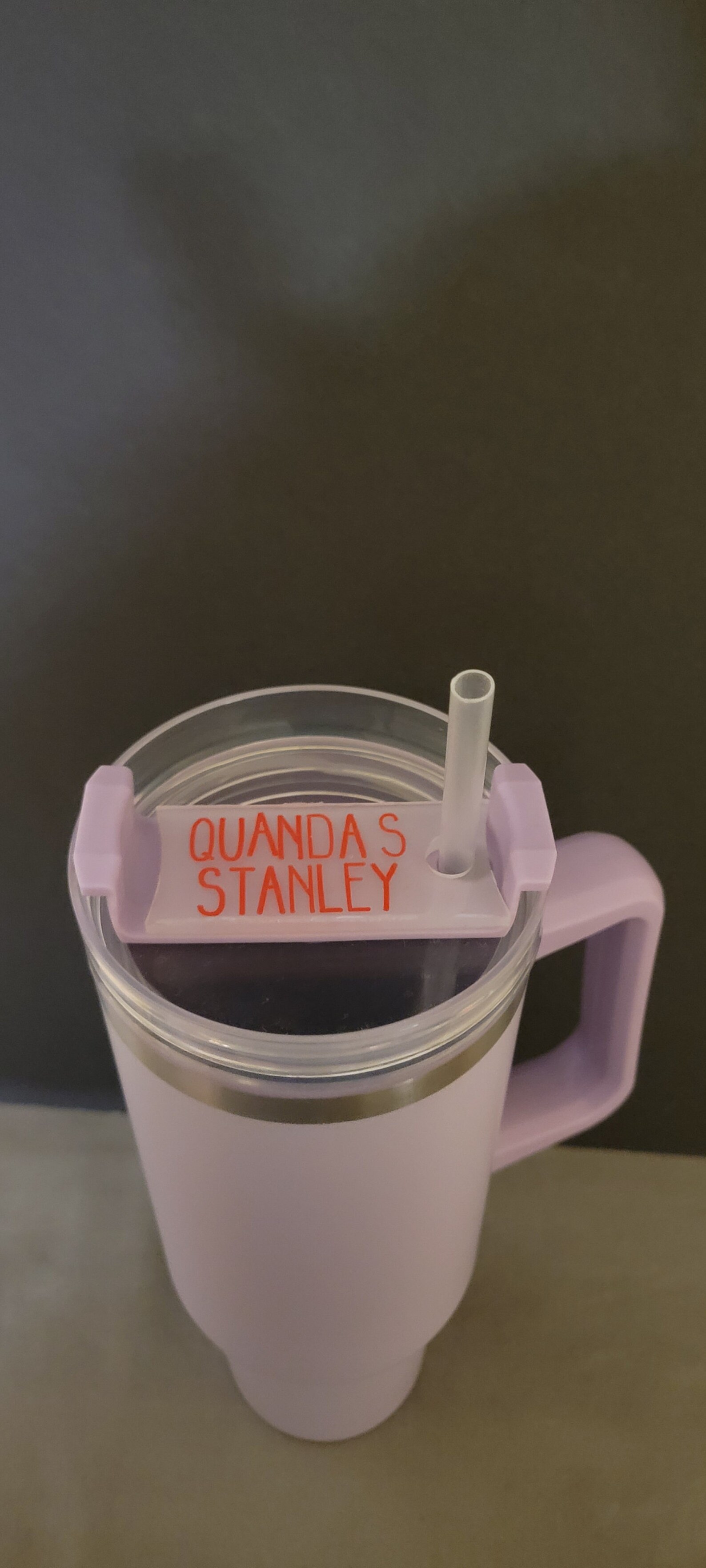Stanley Topper Stanley Accessory personalized Stanley Name Tag Tumbler ...
