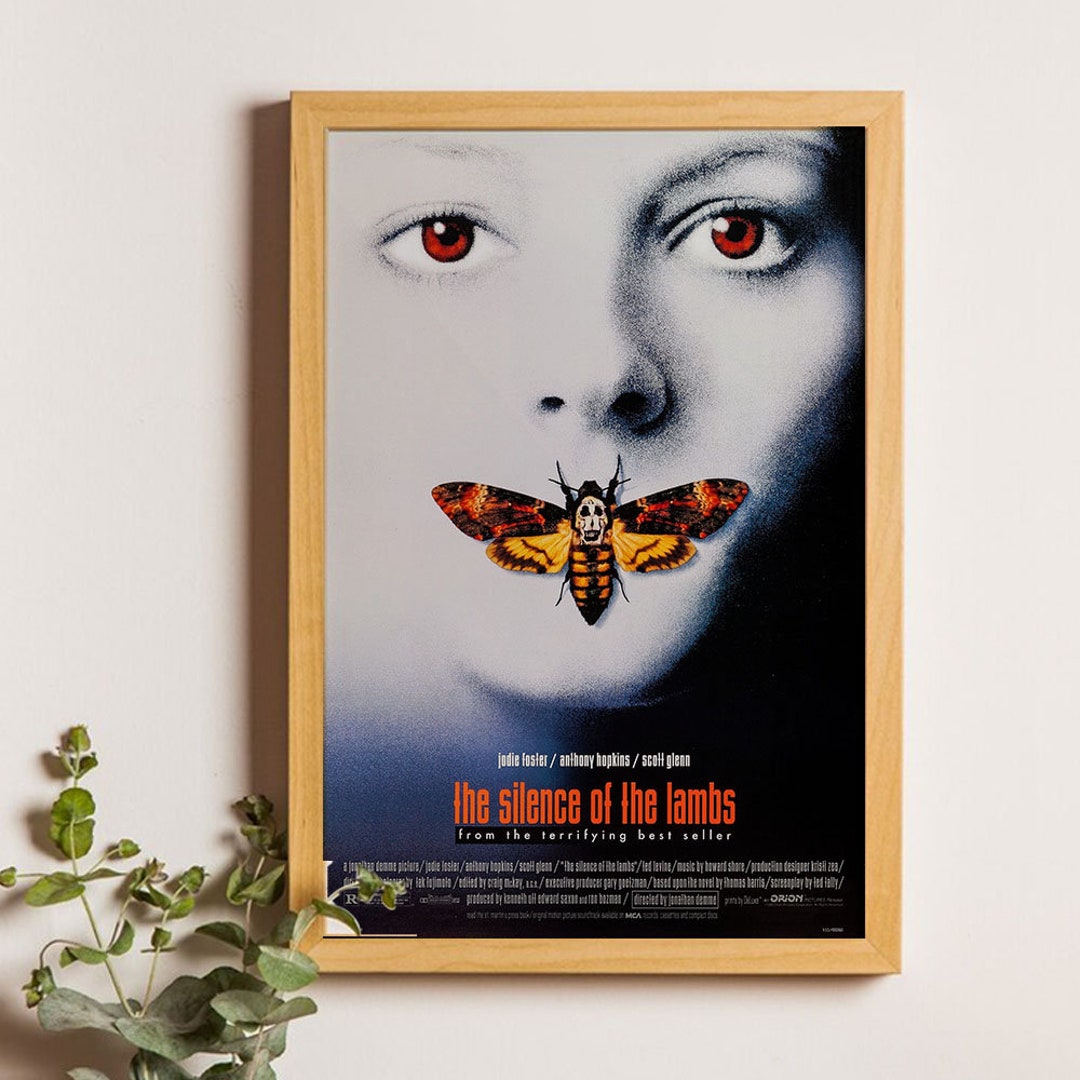 The Silence of the Lambs Movie Poster, Canvas Poster Printing, Classic ...