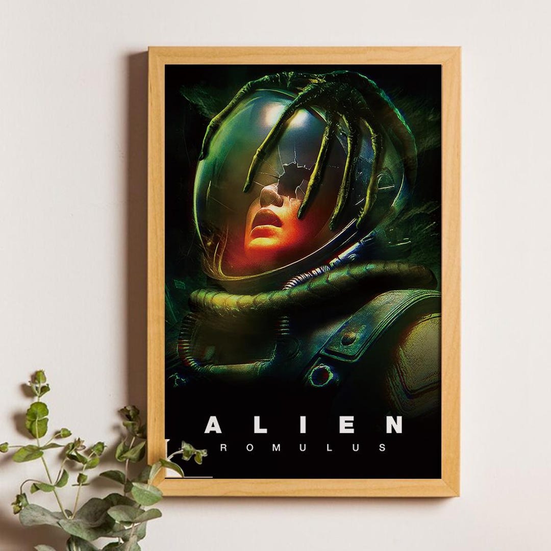 Alien Romulus Movie Poster, Canvas Poster Printing, Classic Movie ...