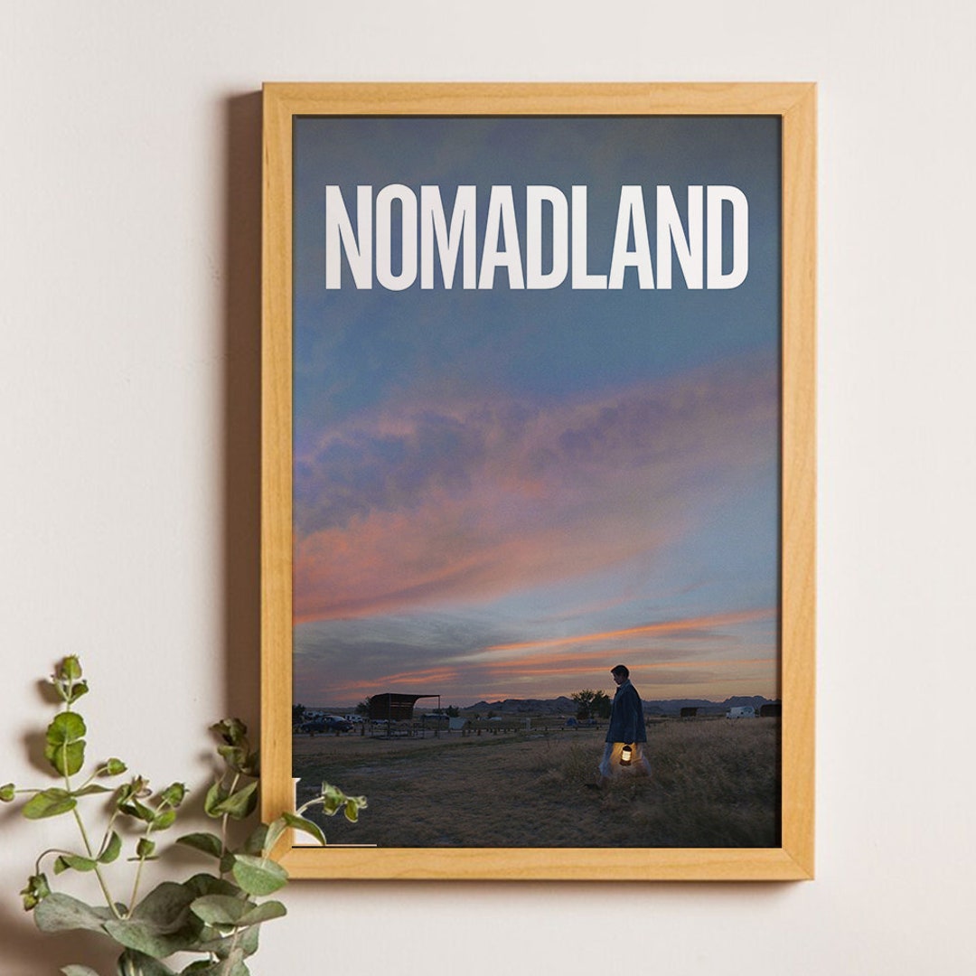 Nomadland Movie Poster, Canvas Poster Printing, Classic Movie Poster ...