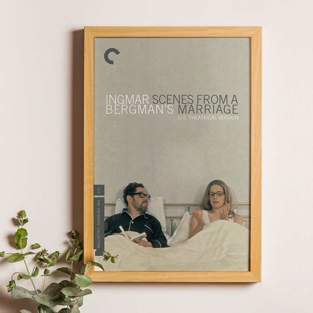 Scenes From a Marriage Movie Poster, Canvas Poster Printing, Classic ...