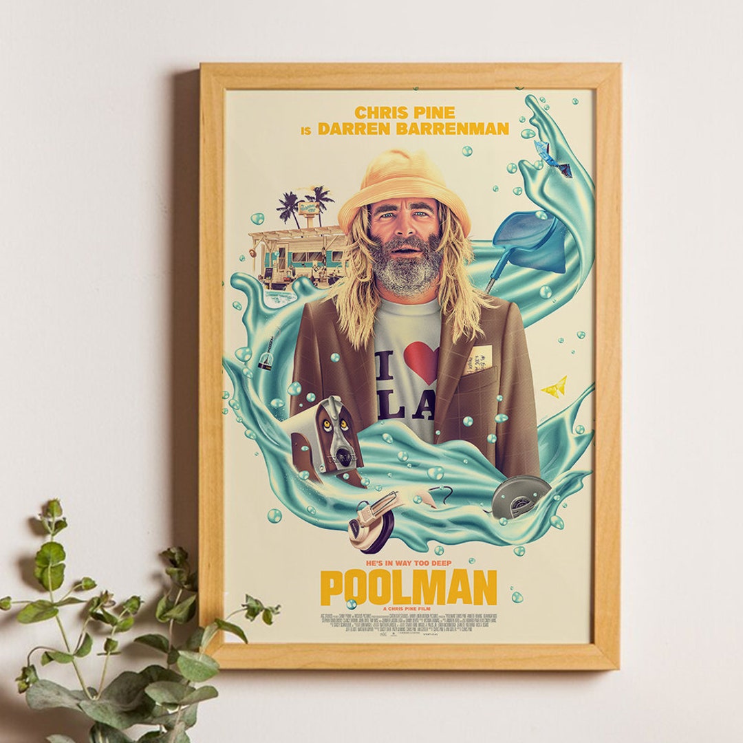 Poolman Movie Poster, Canvas Poster Printing, Classic Movie Poster ...