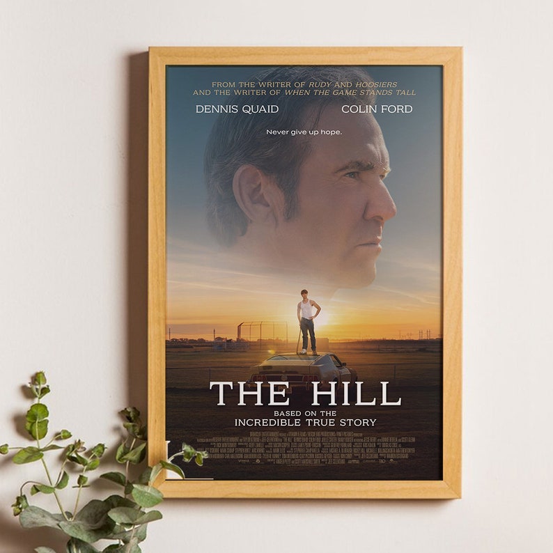 The Hill Movie Poster, Canvas Poster Printing, Classic Movie Poster ...