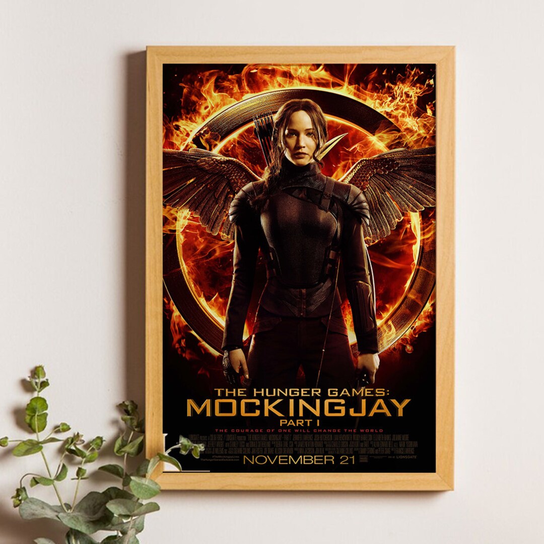 The Hunger Games Mockingjay Movie Poster, Canvas Poster Printing ...