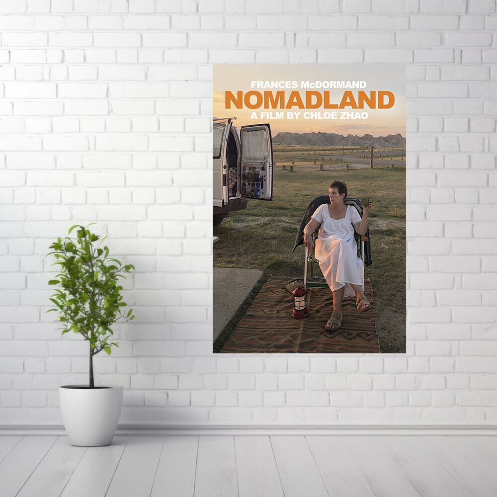 Nomadland Movie Poster, Canvas Poster Printing, Classic Movie Poster ...