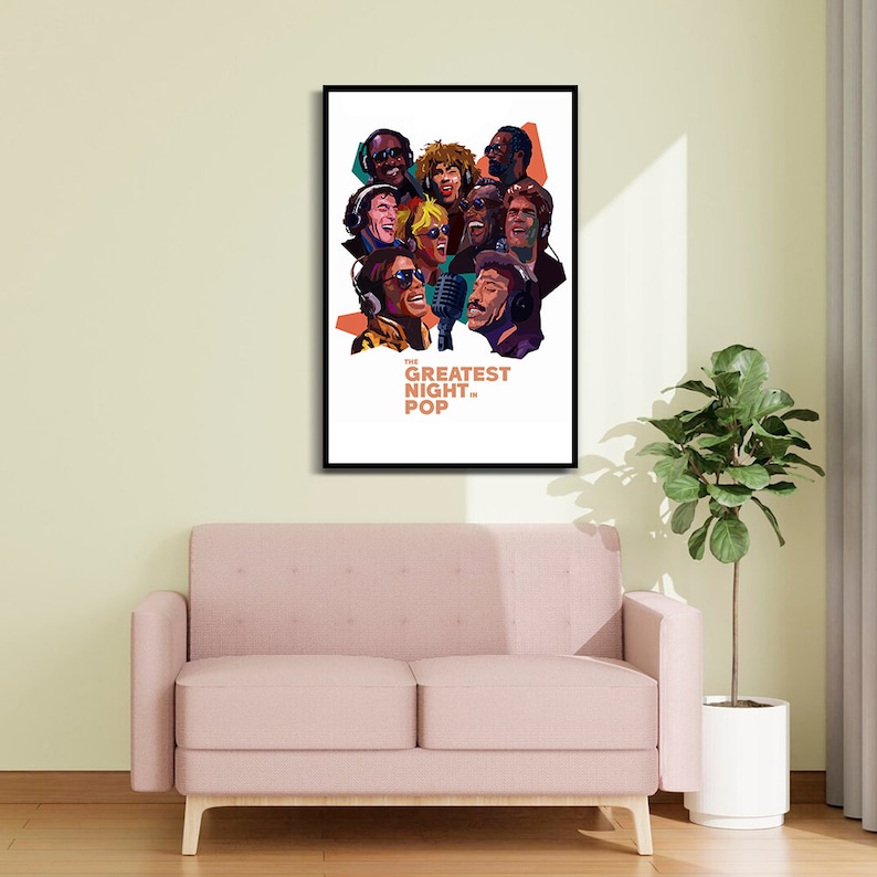 The Greatest Night in Pop Movie Poster, Canvas Poster Printing, Classic ...