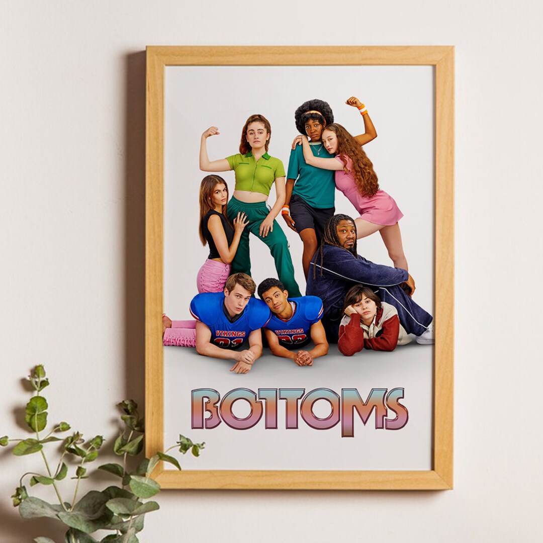 Bottoms Movie Poster, Canvas Poster Printing, Classic Movie Poster ...