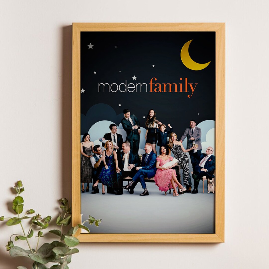 Modern Family Movie Poster, Canvas Poster Printing, Classic Movie ...