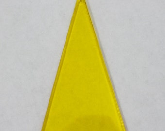 Yellow triangle | Etsy