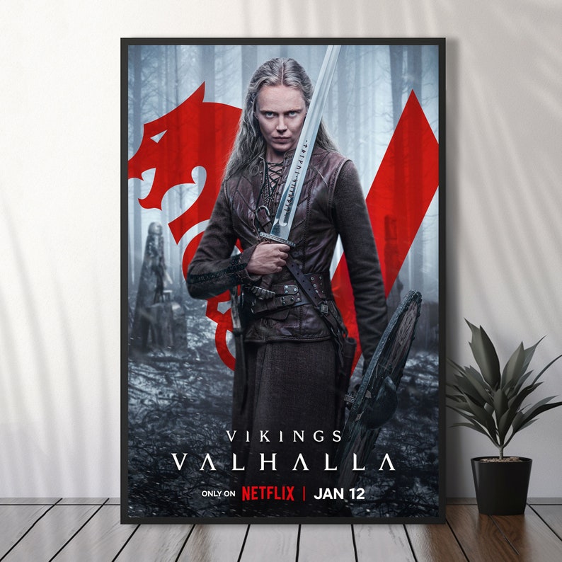 Vikings Valhalla Season 2 Movie Poster/canvas Poster/home Decor/room ...