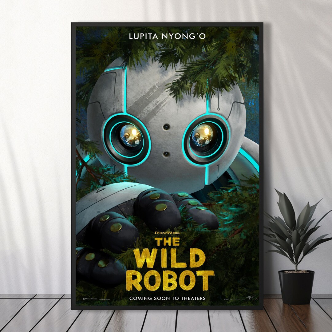 The Wild Robot Movie Poster/canvas Poster/home Decor/room Decor/art ...