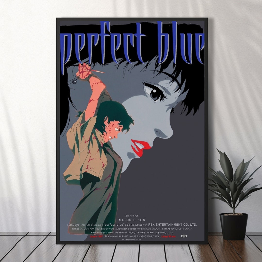 Perfect Blue Movie Poster/canvas Poster/home Decor/room Decor/art ...