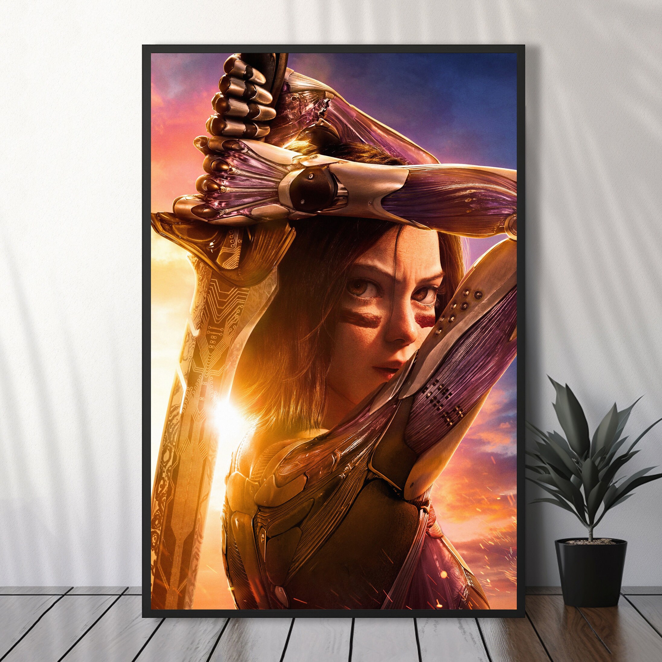 Alita Battle Angel Movie Poster/canvas Poster/home Decor/room Decor/art ...