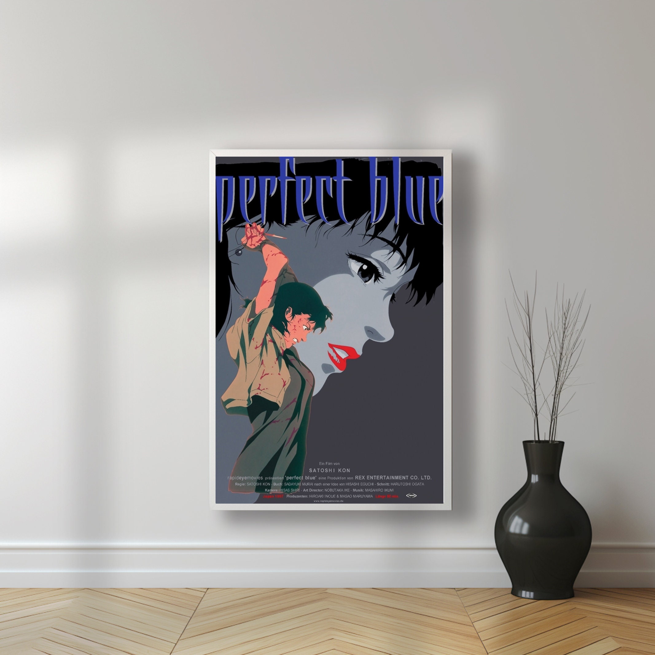Perfect Blue Movie Poster/canvas Poster/home Decor/room Decor/art ...