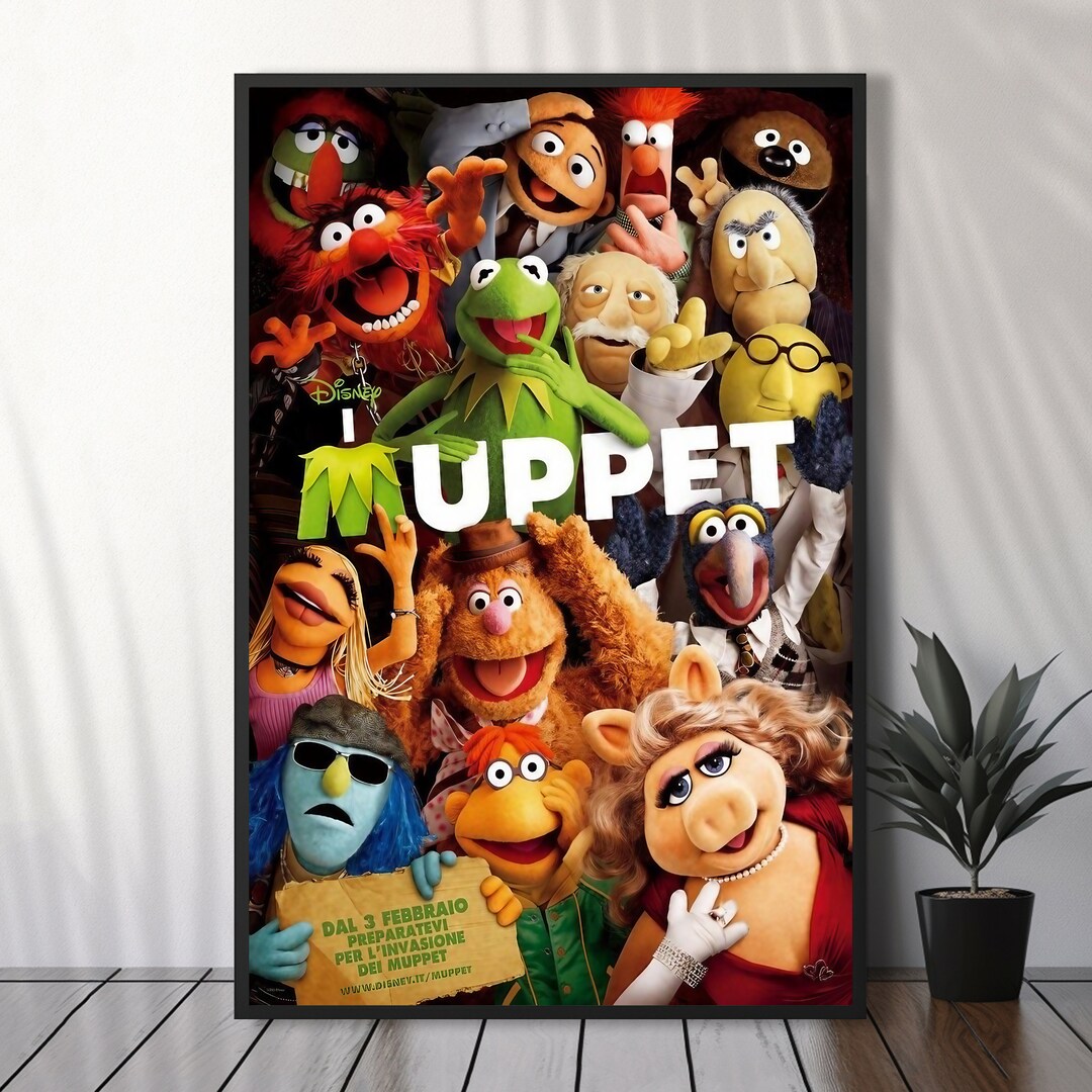 The Muppet Movie Movie Poster/canvas Poster/home Decor/room Decor/art ...