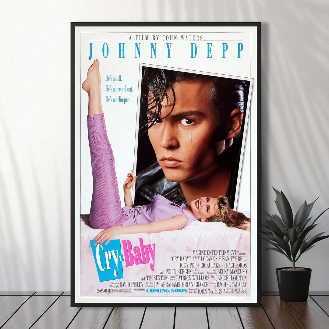 Cry-baby Movie Poster/canvas Poster/home Decor/room Decor/art Poster ...