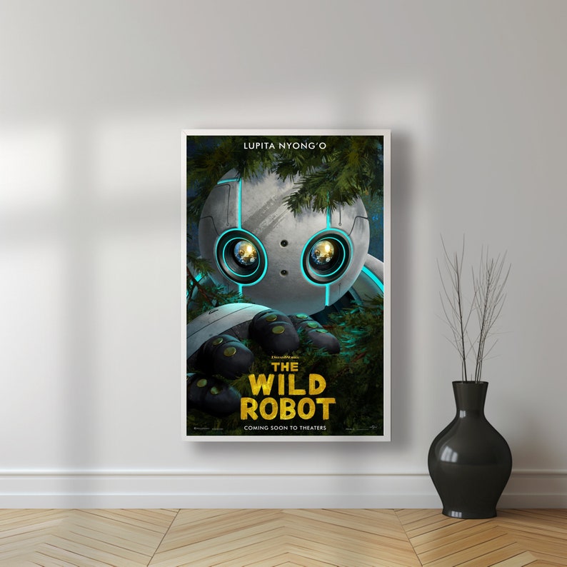 The Wild Robot Movie Poster/canvas Poster/home Decor/room Decor/art ...