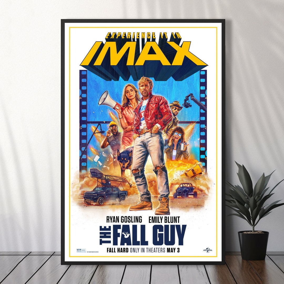 The Fall Guy Movie Poster/canvas Poster/home Decor/room Decor/art ...