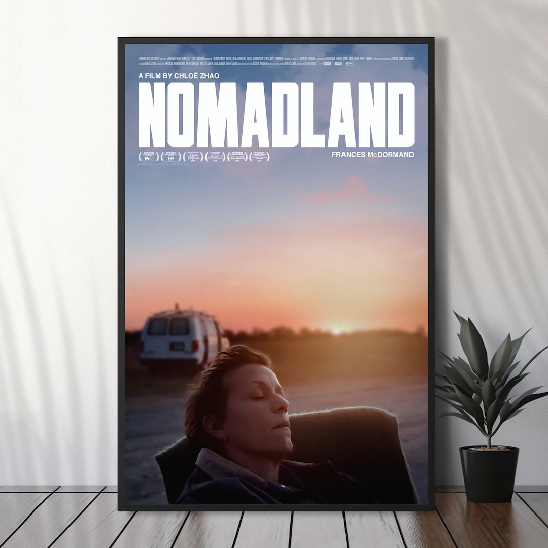 Nomadland Movie Poster/canvas Poster/home Decor/room Decor/art Poster ...